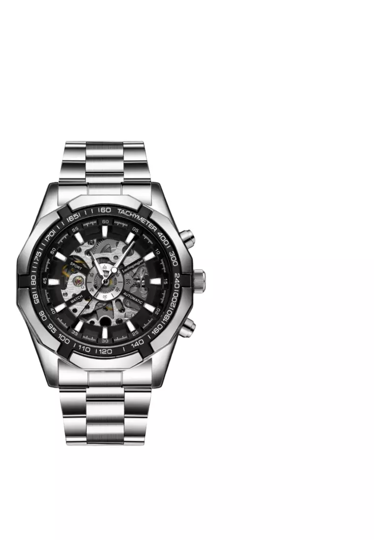 Buy OPCHIC Sports Hollow Luminous Mechanical Watch Online | ZALORA Malaysia