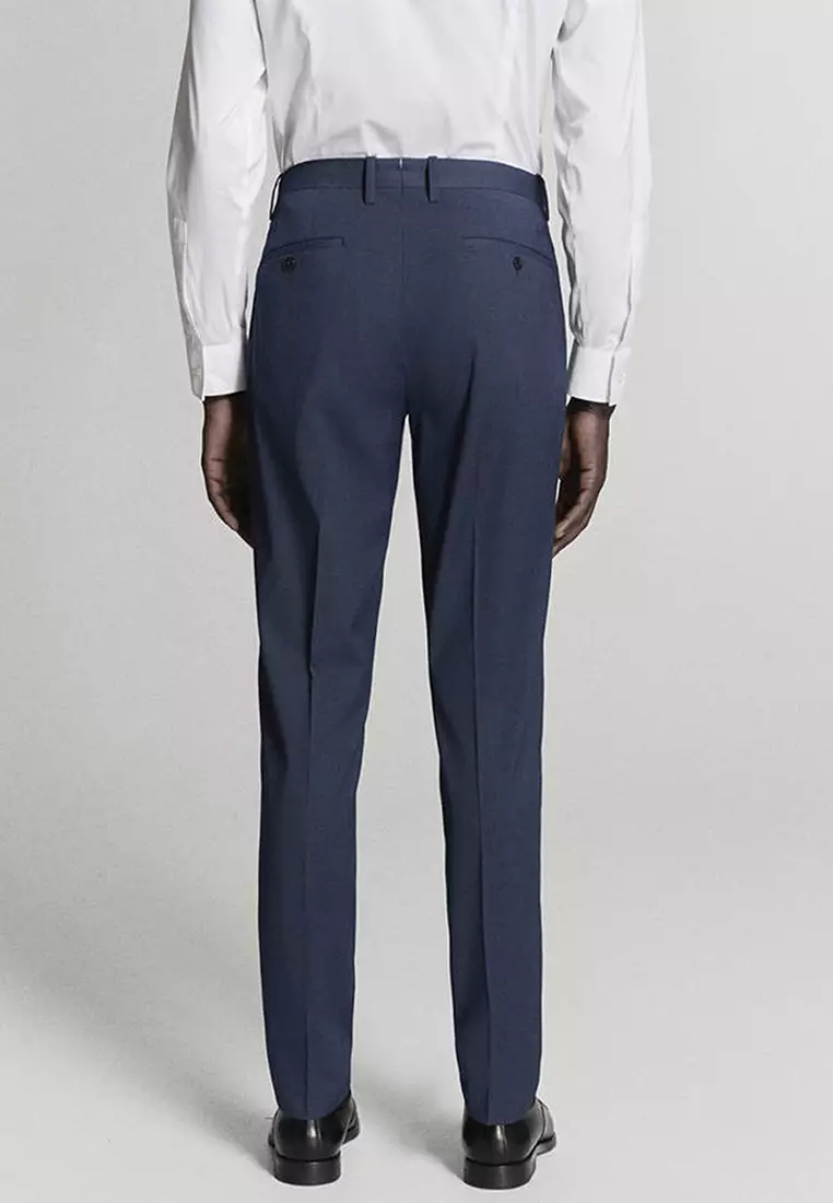 Buy MANGO Man Super Slim-Fit Suit Trousers 2026 Online | ZALORA Philippines