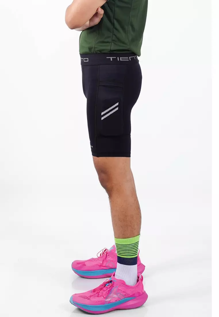 Jual Tiento Tiento Celana Lari Pria Legging Running Leging Pendek ...