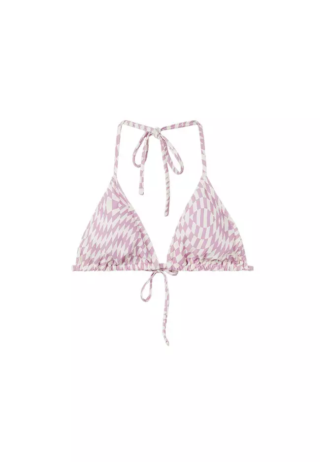 Buy Mango Triangle Bikini Top 2025 Online | ZALORA Philippines
