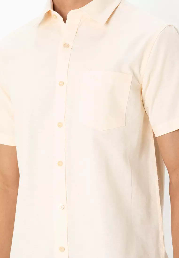 Buy Fidelio FDL Oxford Short Sleeve Shirt 2026 Online | ZALORA