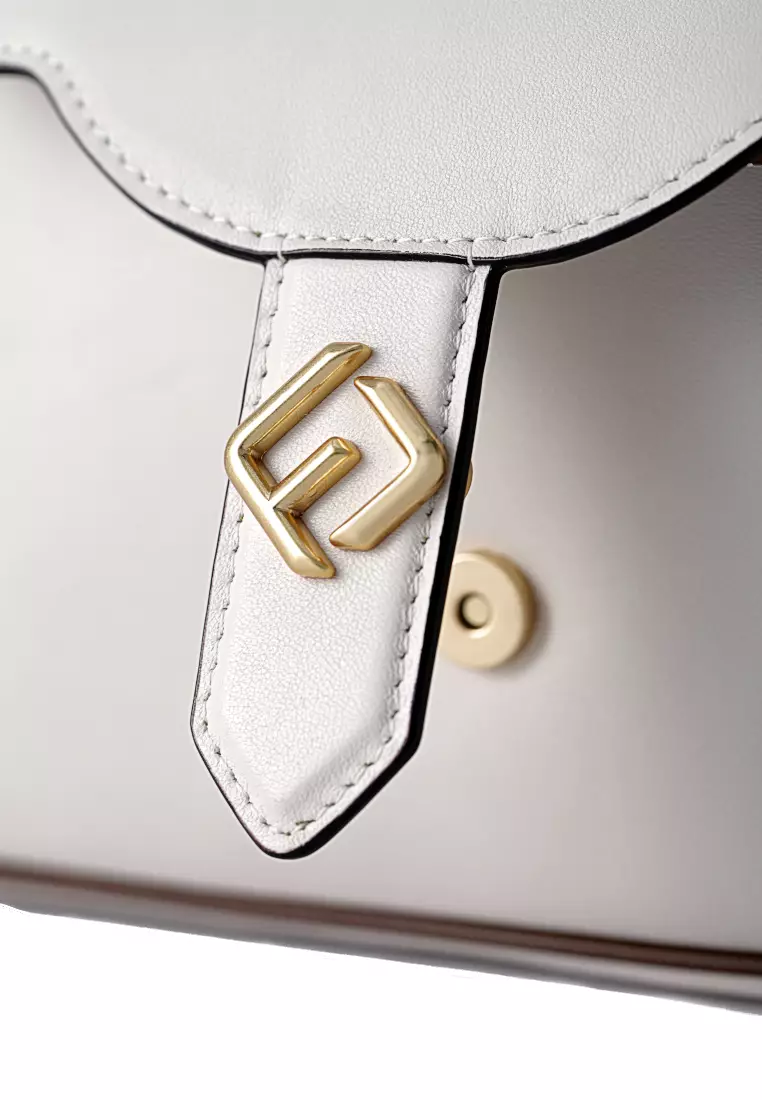 Buy FION Ancient Leather Crossbody & Shoulder Handbag Online | ZALORA ...