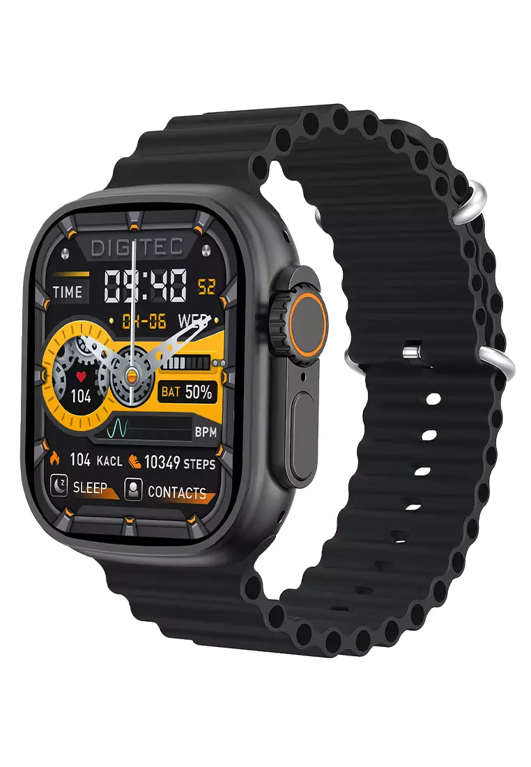 Jual Digitec Digitec TRONIC Jam Tangan Smartwatch Original - Black ...