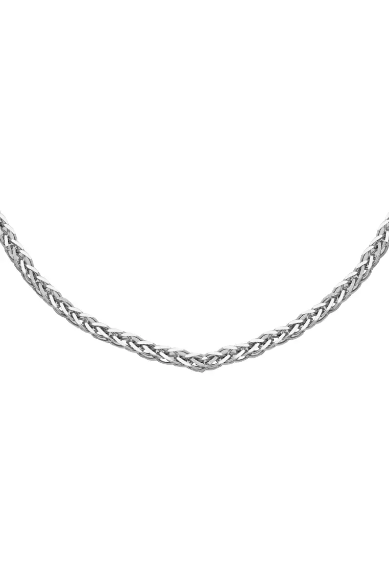Buy TOMEI TOMEI Plain Gold Basic Chain, White Gold 750 Online | ZALORA ...