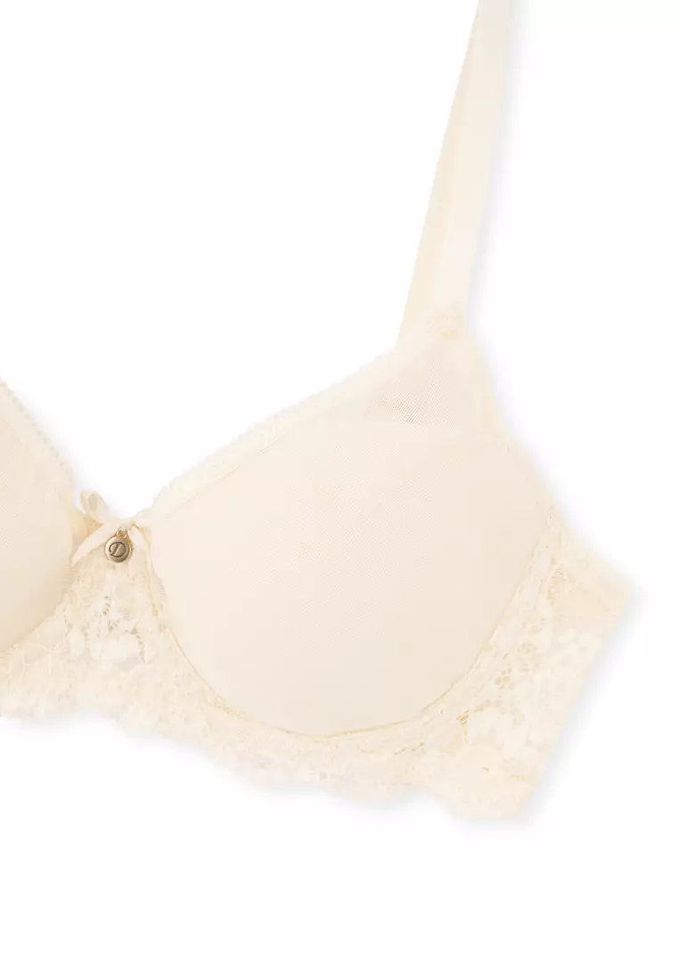 Buy DAGİ Ecru Basic Minimizer Bra, Non-Padded, Underwire, Underwear for Women 2025 Online ...