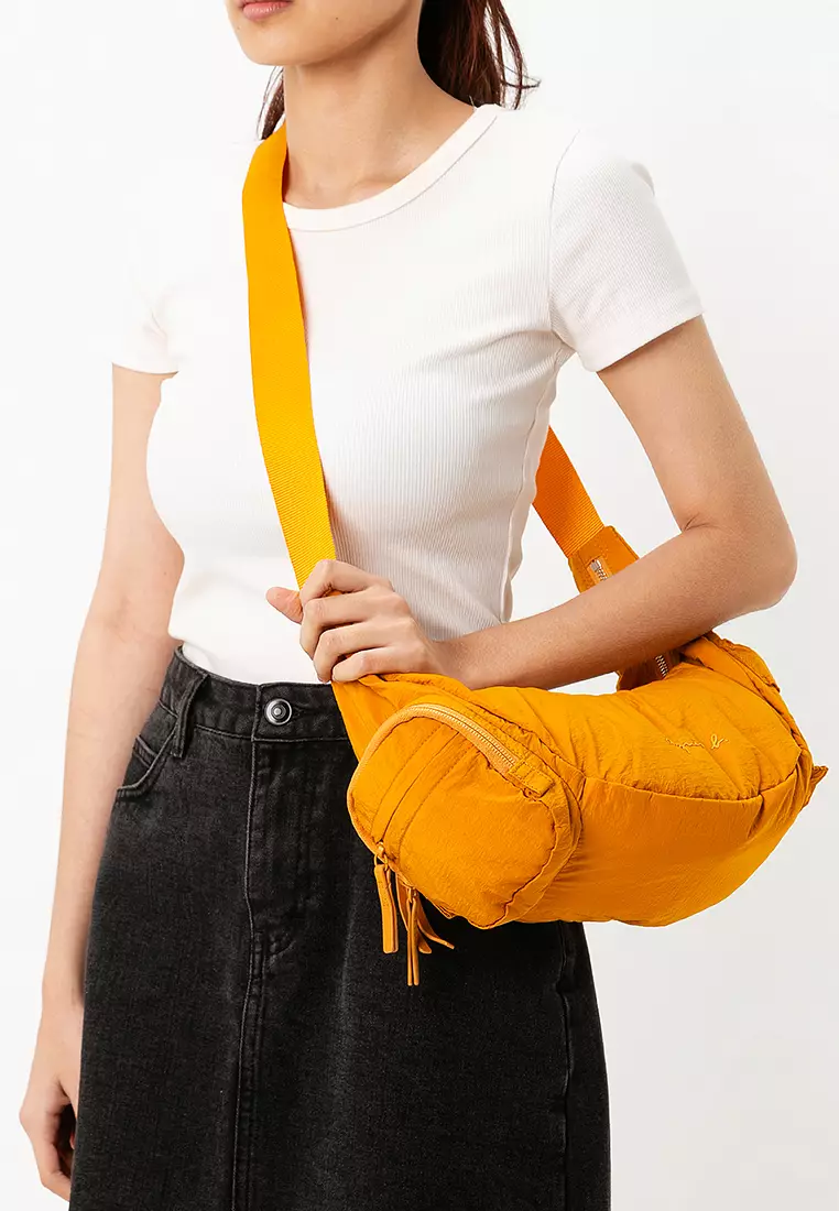 Buy agnès b. Nylon Pocket Shoulder Bag Online | ZALORA Malaysia