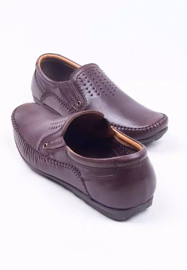 Jual Justin Otto Justin Otto sepatu Pria Mocassin sepatu Kulit art ...