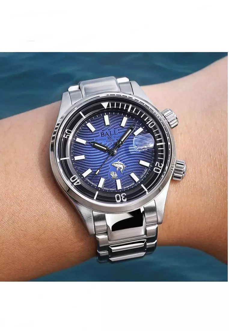 Buy Ball ENGINEER MASTER II DIVER CHRONOMETER AUTOMATIC MEN WATCH 42mm ...