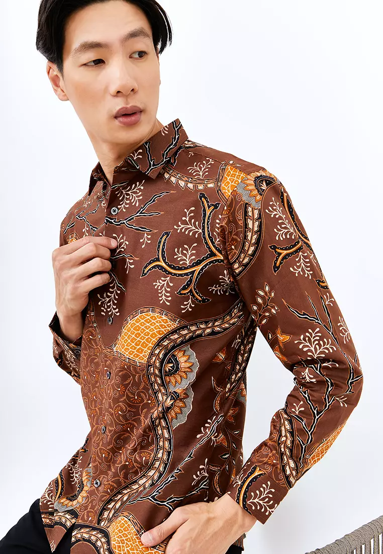 Jual ODZA CLASSIC Odza Classic Kemeja Batik Slimfit Modern Pria Lengan ...