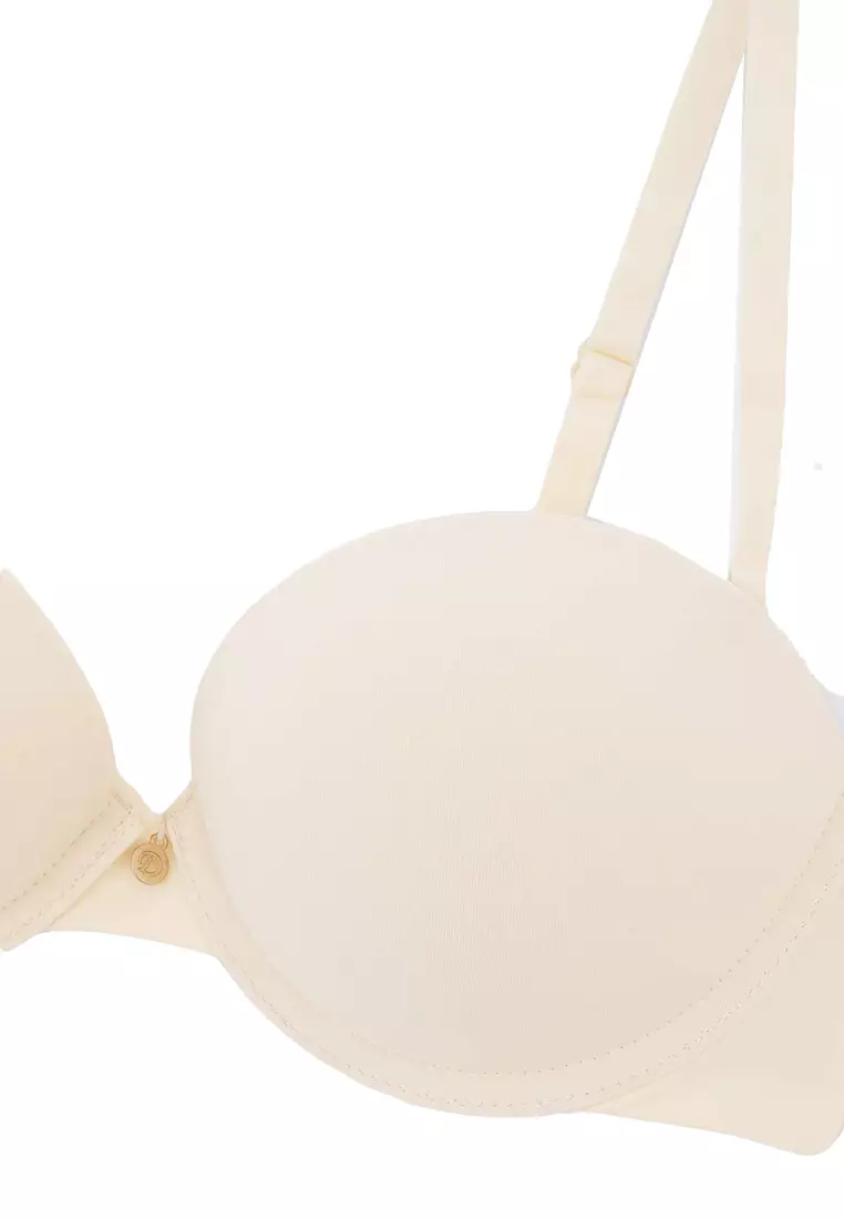 DAGİ Ecru Basic Push-Up Bra, Push-up, Underwire, Strapless Underwear ...