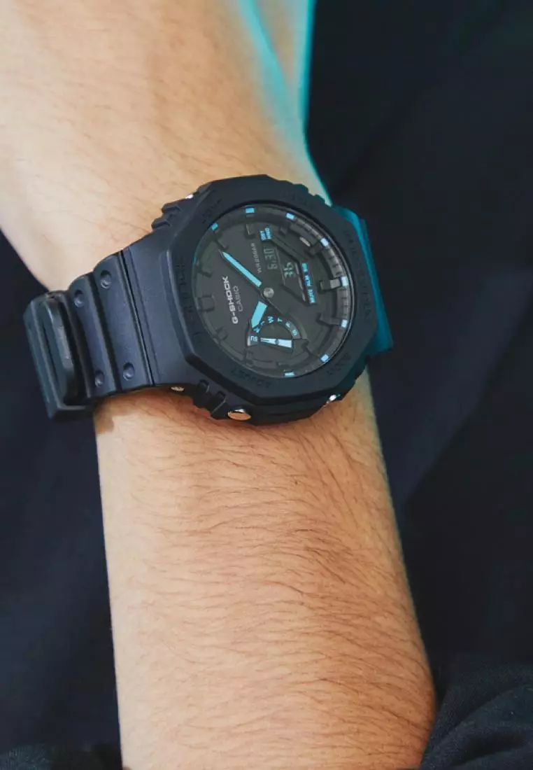 Buy Casio CASIO G-SHOCK GA-2100-1A2DR BLACK STRAP MEN WATCH 2025 Online ...