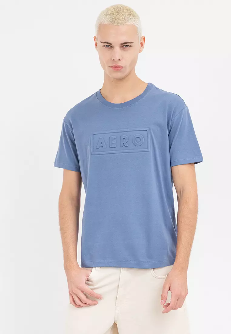 Buy Aeropostale Men's Brand Logo Fab Embossed Tee 2026 Online | ZALORA ...