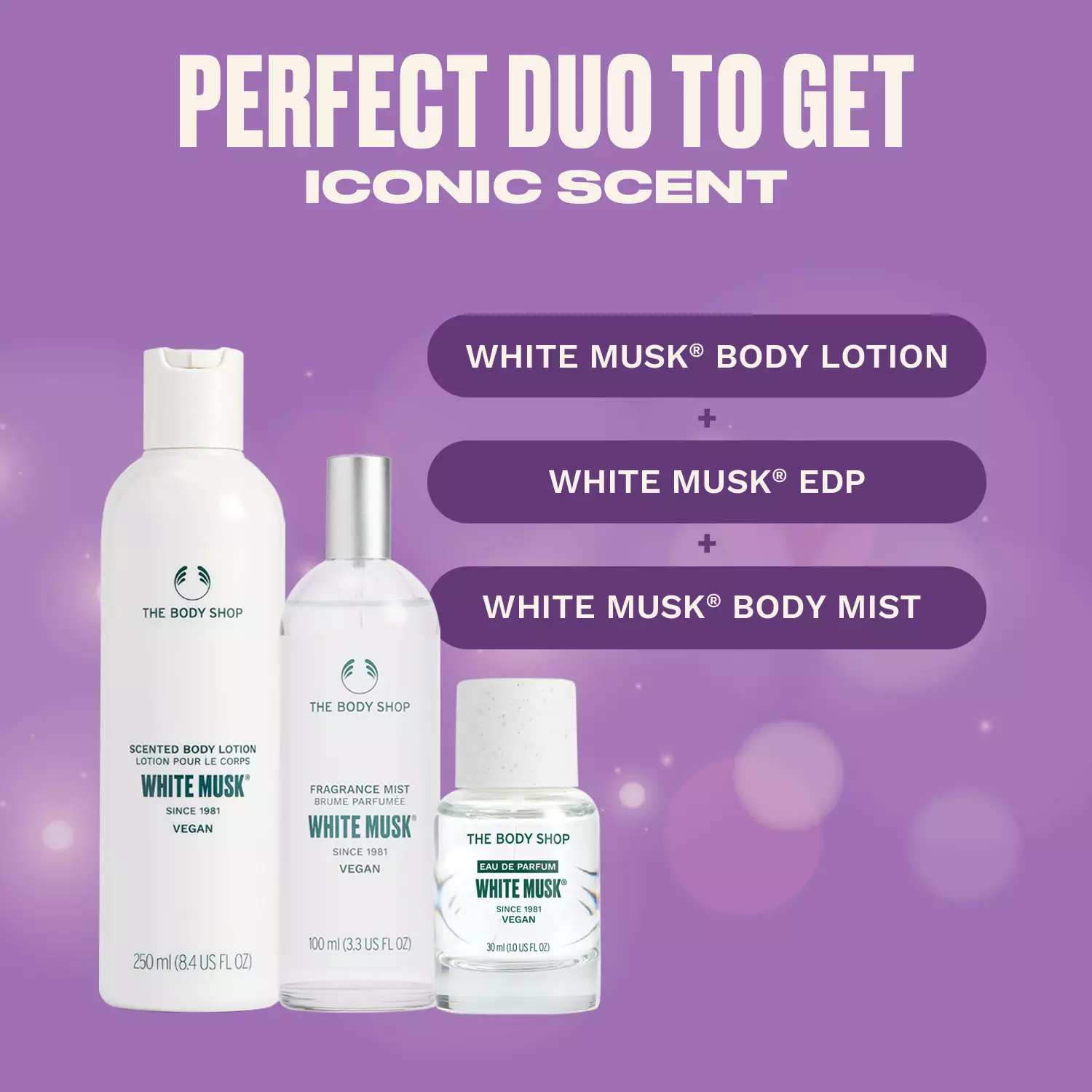 Jual The Body Shop White Musk Fragrance Mist 100Ml Original 2025 | ZALORA Indonesia