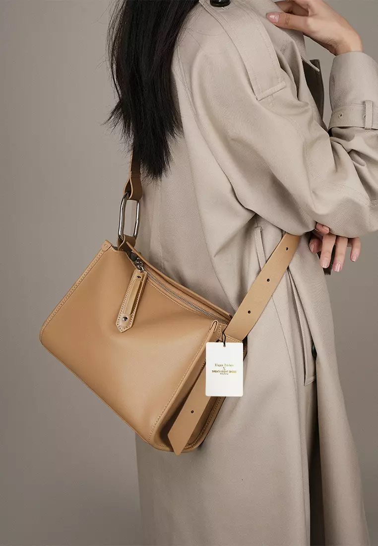 Twenty Eight Shoes Simple Leather Messenger Bag QSL2298 2025 | Buy ...