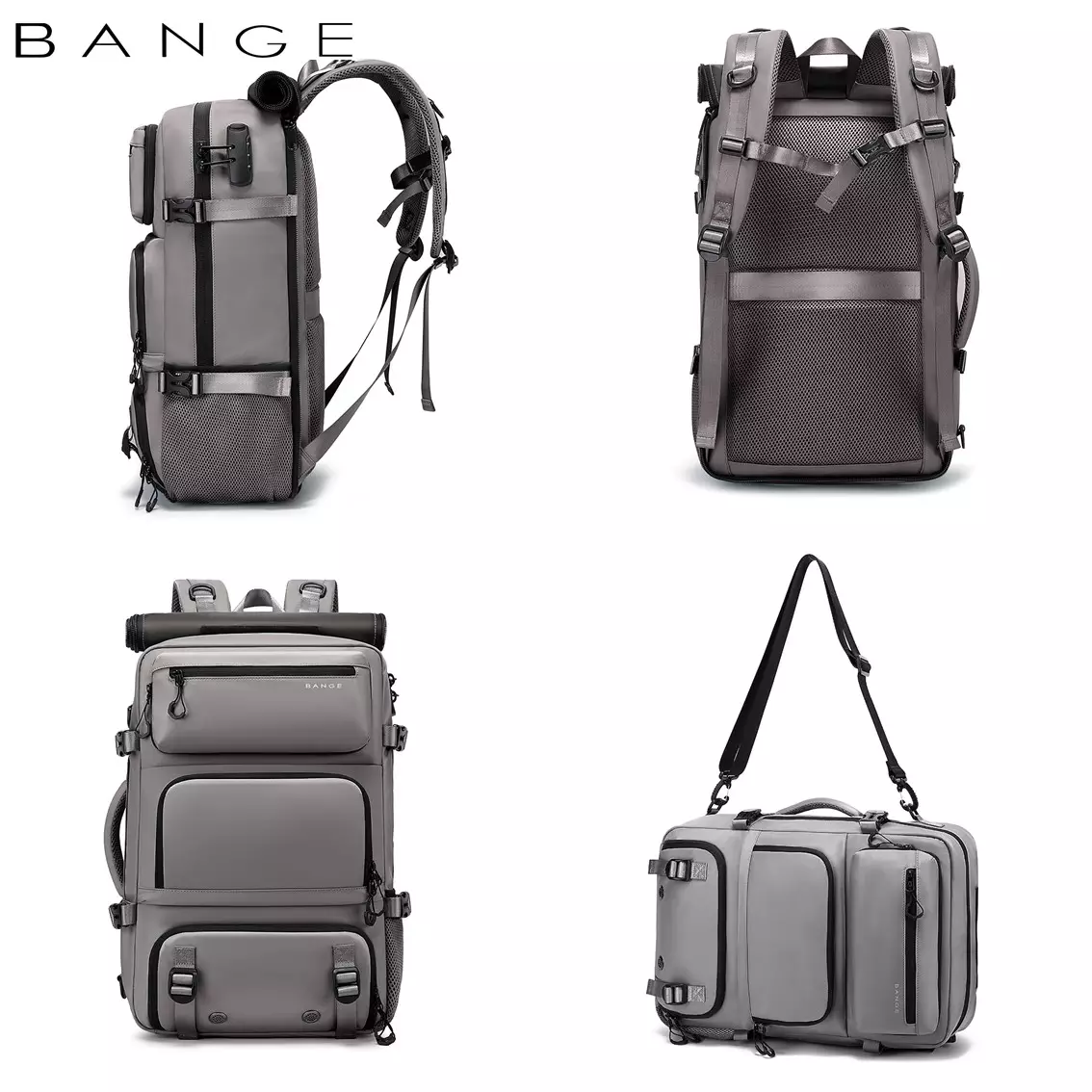Jual Bange BANGE Tas Ransel Laptop pria Backpack Waterproof Lock 15.6 ...