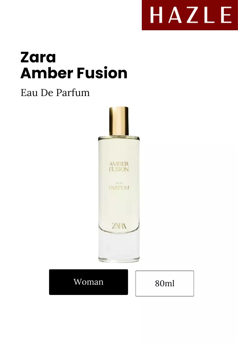 Jual ZARA Zara Amber Fusion Woman EDP 80 ml Original 2025 | ZALORA ...