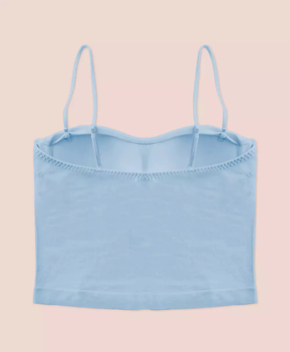 Jual Young Hearts Bra Top I Am Padded Y29-00006V - Maving Blue Original ...