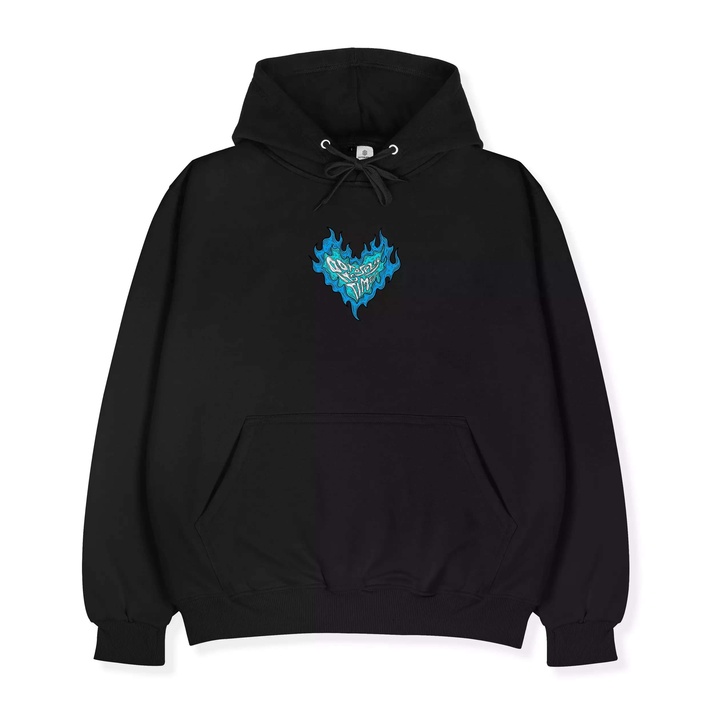 Jual ootdsupply OOTDSUPPLY - Pullover Hoodie Blue Fire 3rd Colors ...