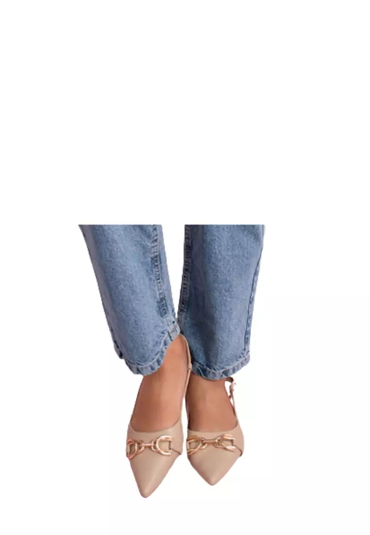 Jual PRETTY FIT Stephanie Pumps Almond Original 2025 | ZALORA Indonesia