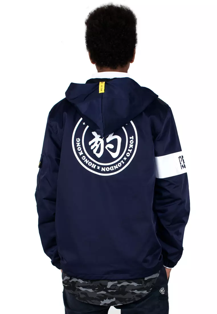 Reoparudo RPD Zip Hoodie Jacket (Navy Blue) 2025 | Buy Reoparudo Online ...