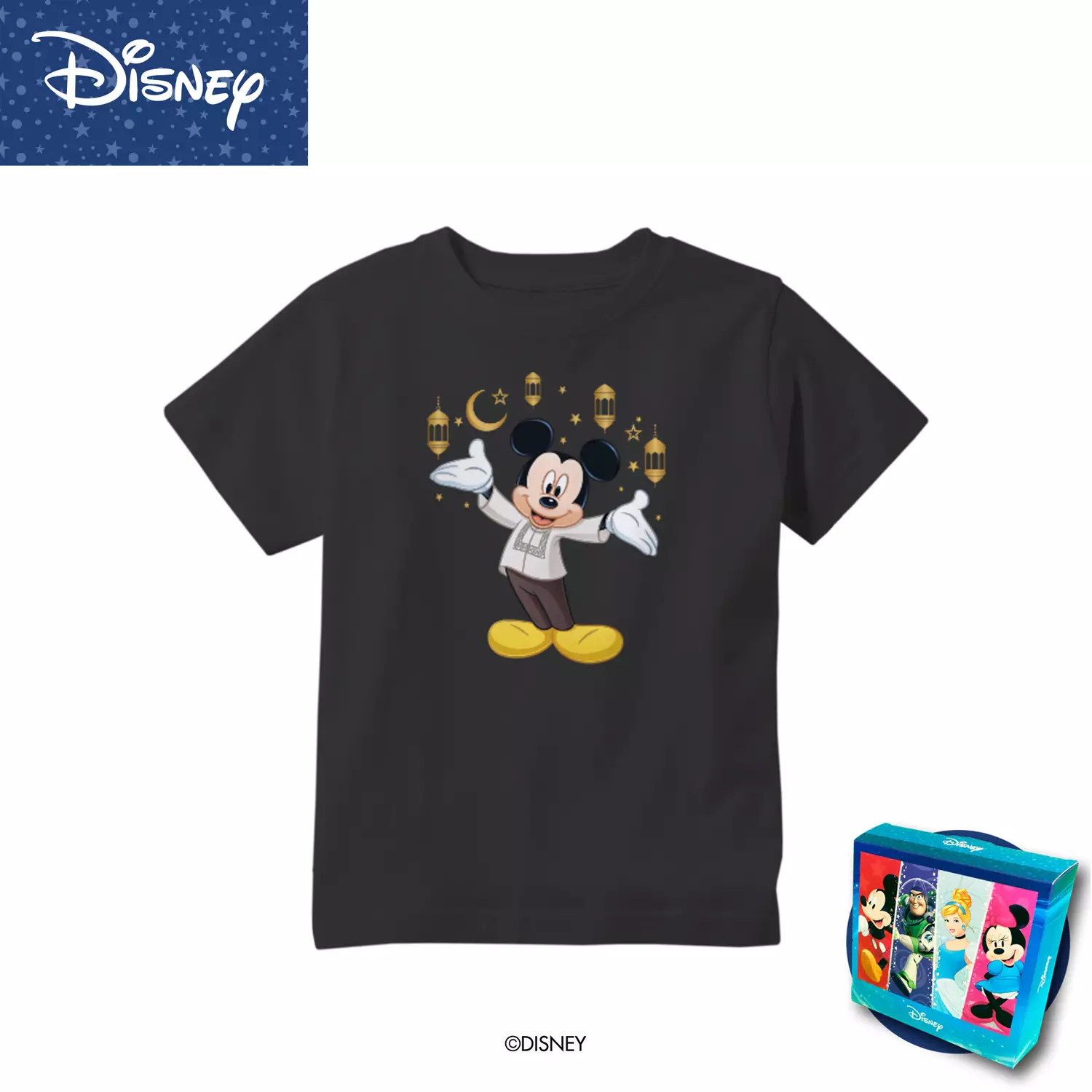 Jual Custom.id Disney Kids Tshirt Kaos Anak Mickey Mouse Ramadhan ...