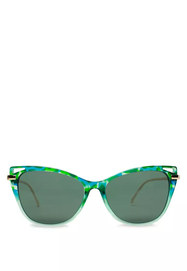 Buy London Rag Retro Cat Eye Sunglasses In Green Online Zalora Malaysia