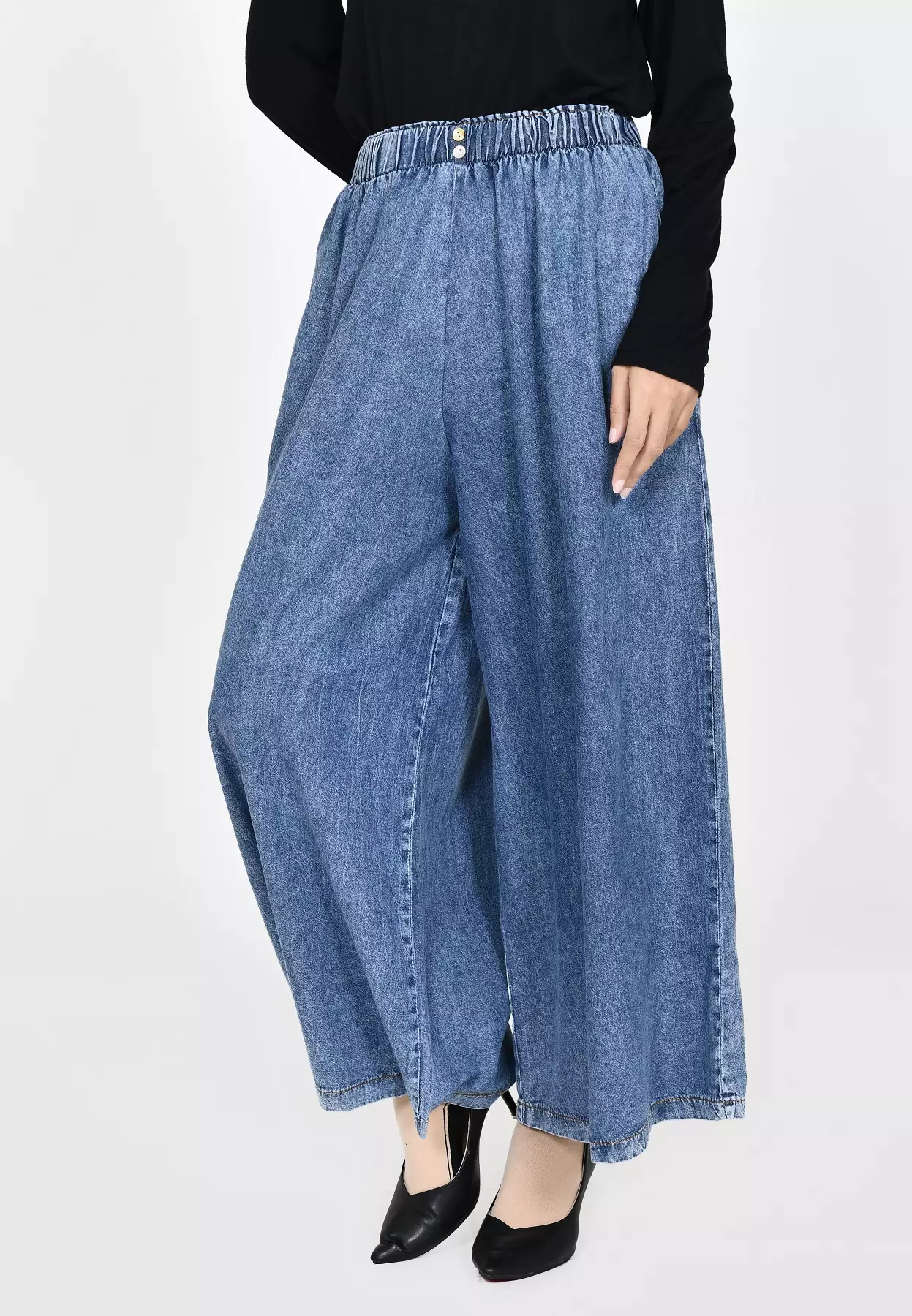 Jual LEZAHRASIGNATURE Kulot Denim Ashley 2 Original 2024 | ZALORA ...