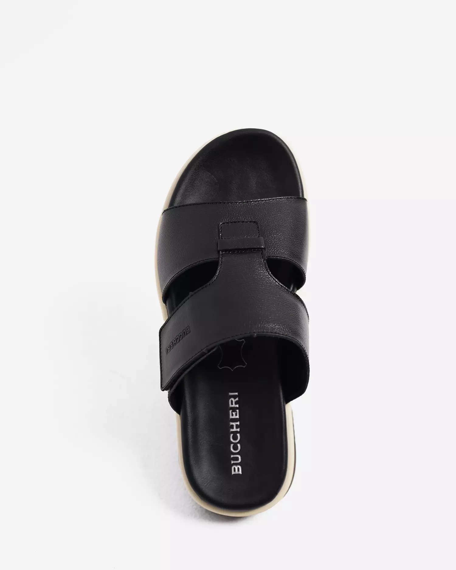 Jual Buccheri Buccheri Kassi Sandal Men Black Original 2025 | ZALORA ...