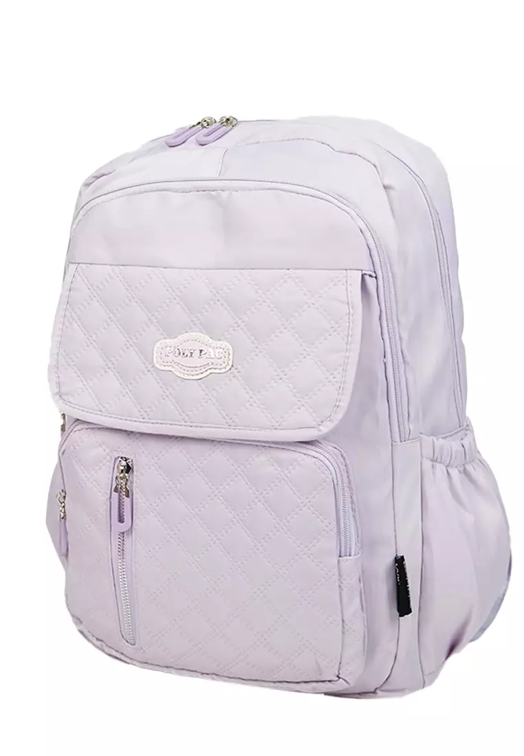 Buy Poly-Pac 16" Waterproof Polyester Fabric Casual Backpack Bag ...