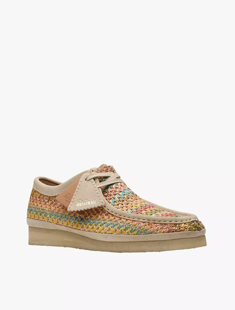 Jual CLARKS Clarks Wallabee Multi Raffia Original 2025 | ZALORA Indonesia