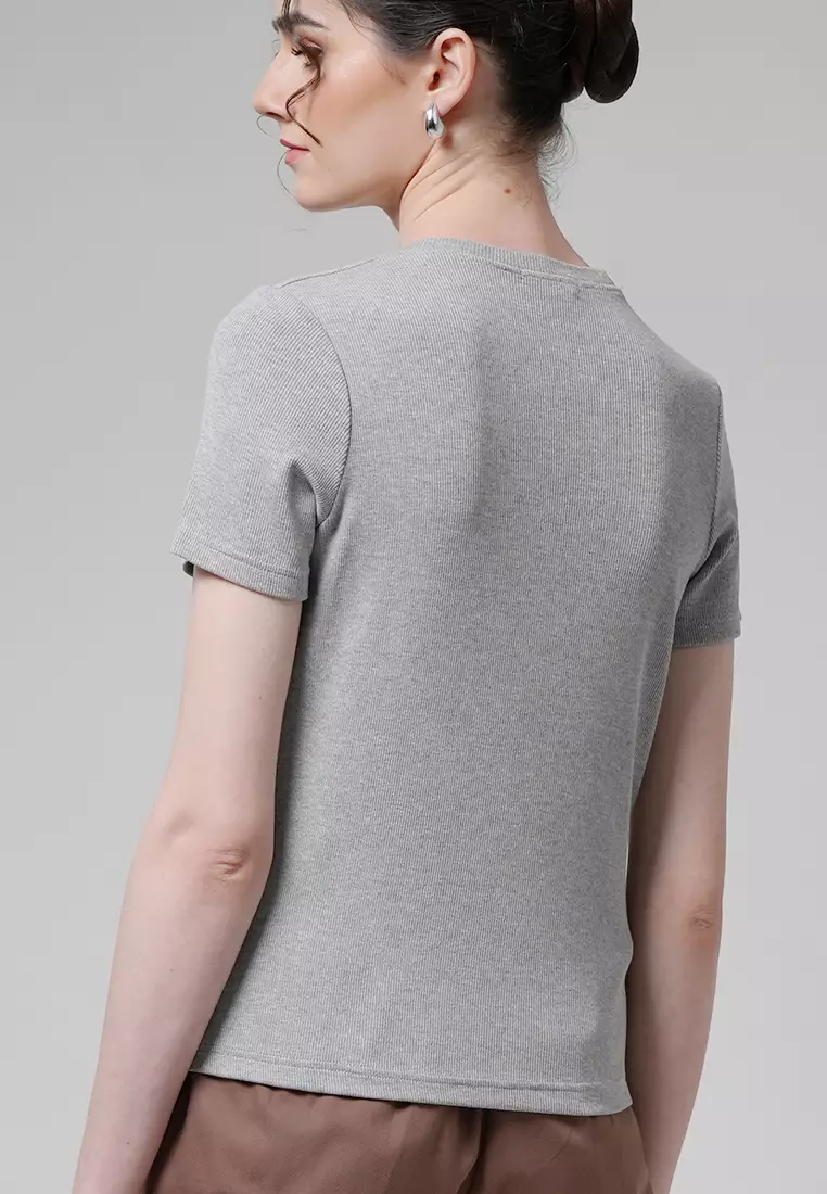 Jual Hardware Hardware Clothing Atasan Wanita Crew Neck Top Original ...