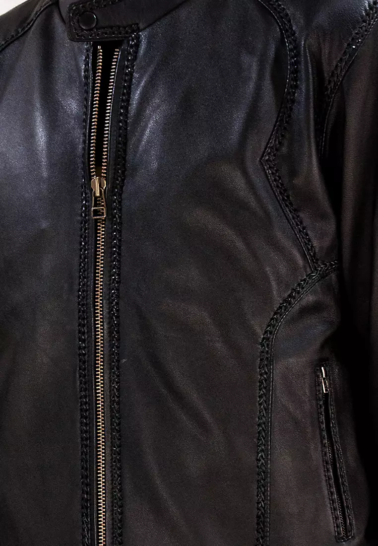 Jual JAVA SEVEN Java 7 Leather JAKET PRIA [JVJ 082] Kulit Asli Original ...