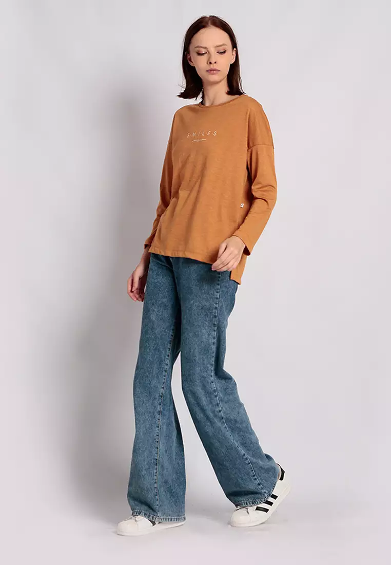 Jual REMIX JEANS Tshirt Ladies C143B07 Original 2025 | ZALORA Indonesia