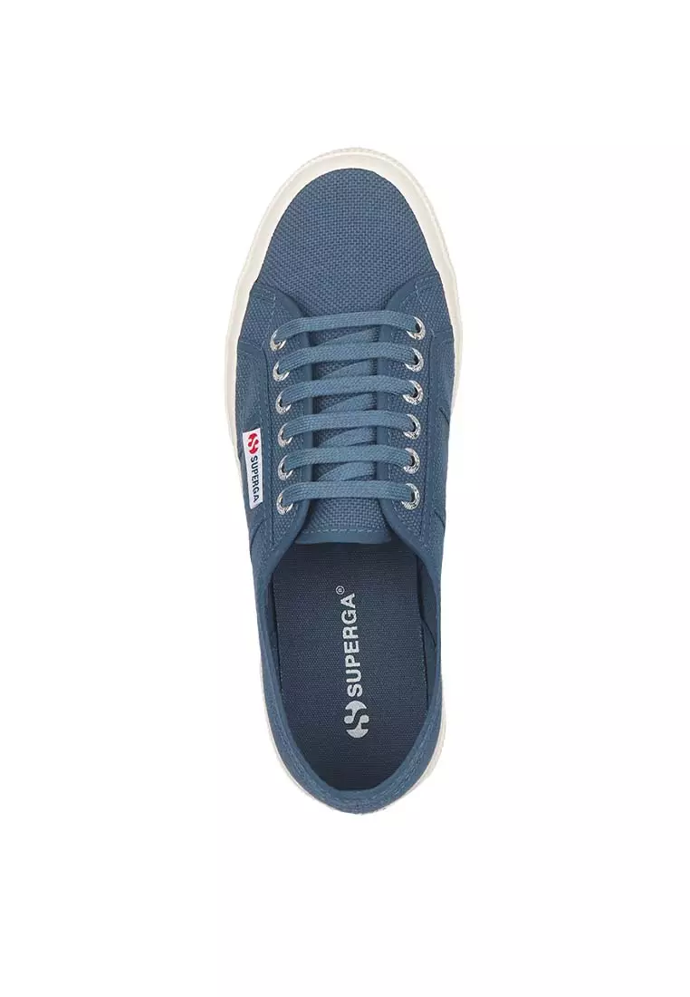 Buy Superga Superga Classic 2750 Blue Dusty Full Avorio Online | ZALORA ...