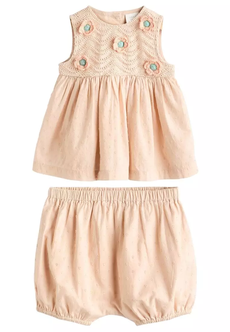Buy NEXT Baby Woven Dress And Bloomer Set Online | ZALORA Malaysia