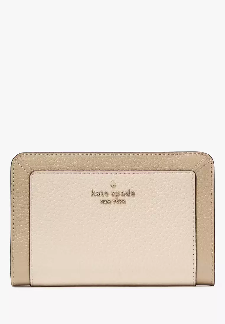 Kate Spade Lena Colorblock Medium Compact Bifold Wallet 2025 | Buy Kate ...