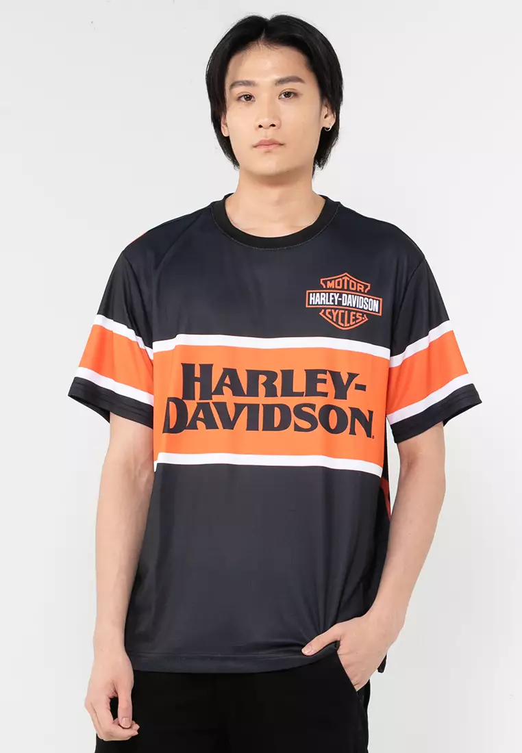 Buy Harley-Davidson Harley-Davidson Burning Eagle Short Sleeve Tee 2024 Online | ZALORA