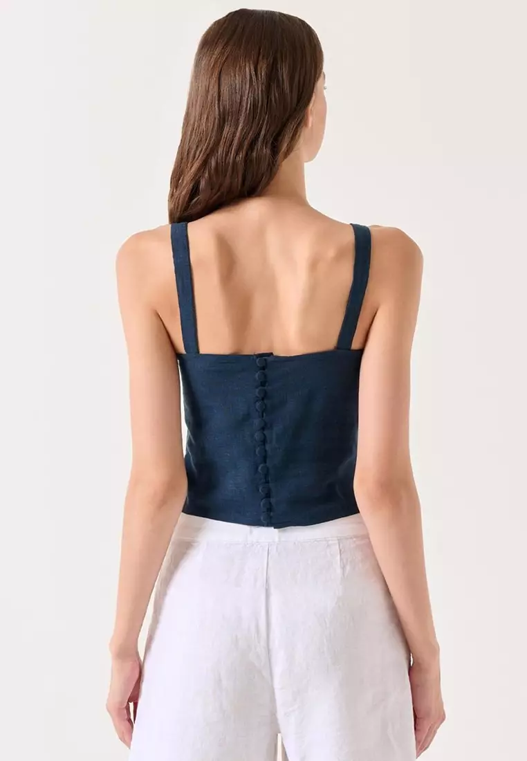 Jual Jimmy Key Sweetheart Crop Top Original 2025 | ZALORA Indonesia