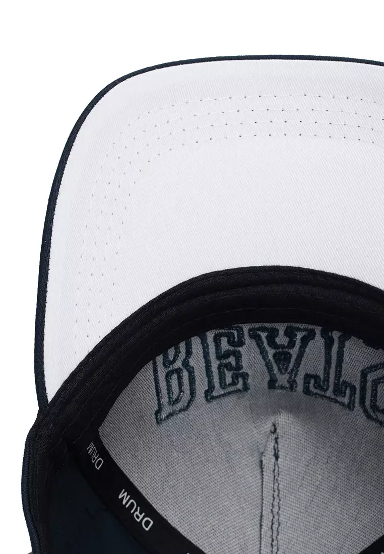 Buy DRUM Beats Embroidery Contrast Colour Cap- Navy Online | ZALORA ...
