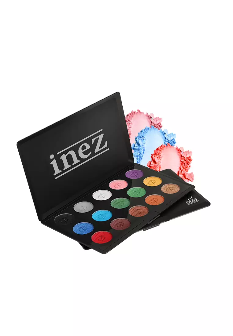 Jual Inez Cosmetics Inez Color Contour Plus Palette Eyeshadow ...