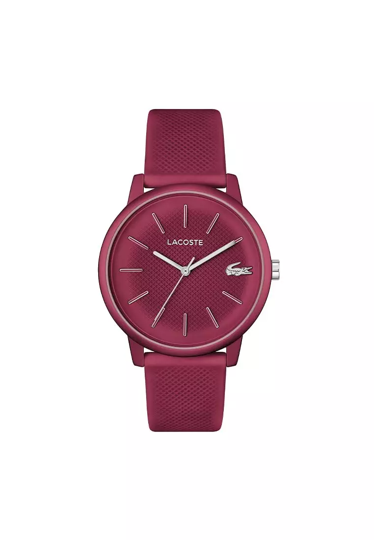 Buy Lacoste Men's 12.12 Move Red Silicone Analog Watch LAW-2011283 2025 ...