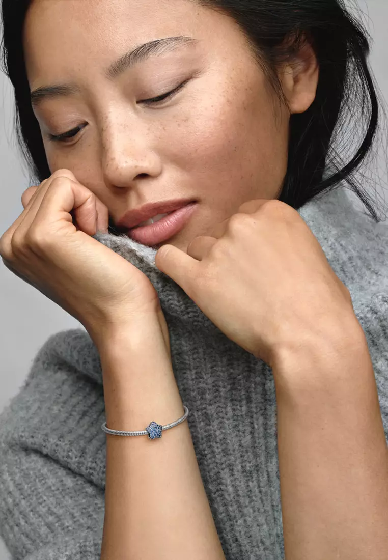 Buy PANDORA Pandora Bold Pavé Star Charm Online | ZALORA Malaysia