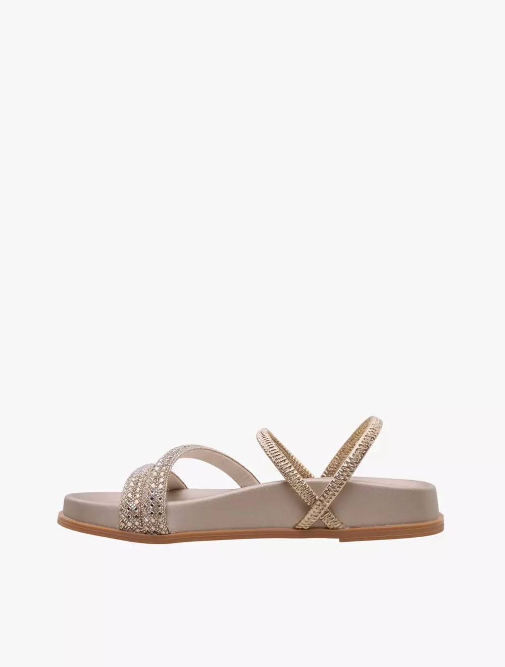 Jual PAYLESS Payless Chrissie Womens Neel Slingback Sandals - Champagne ...