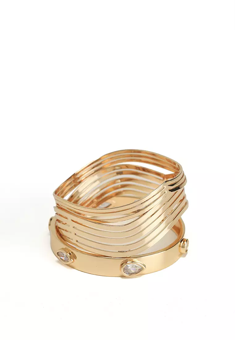 Buy ALDO Wiralin Bangle Cuff Set 2026 Online | ZALORA Philippines