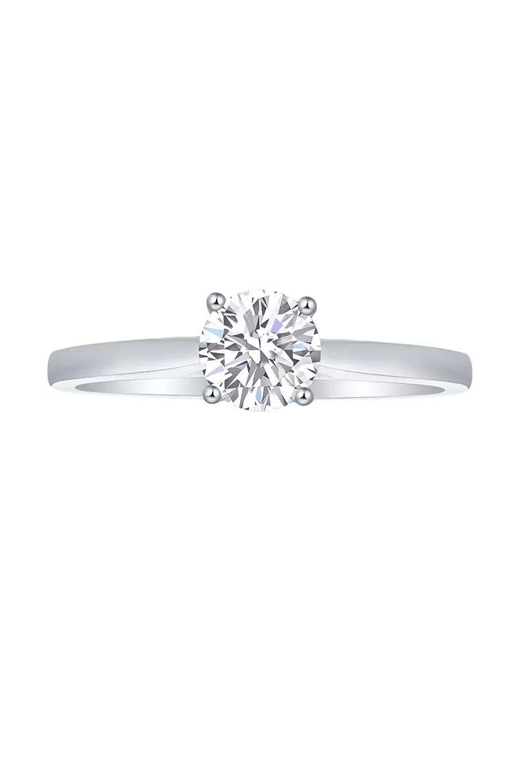 Smiling Rocks Lab Grown Diamond 0.75ct Solitaire Engagement Ring 2024 ...