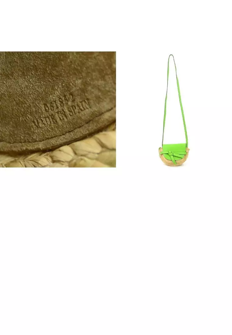 Buy Loewe Pre-Loved Loewe Green Leather Gate 2025 Online | ZALORA ...