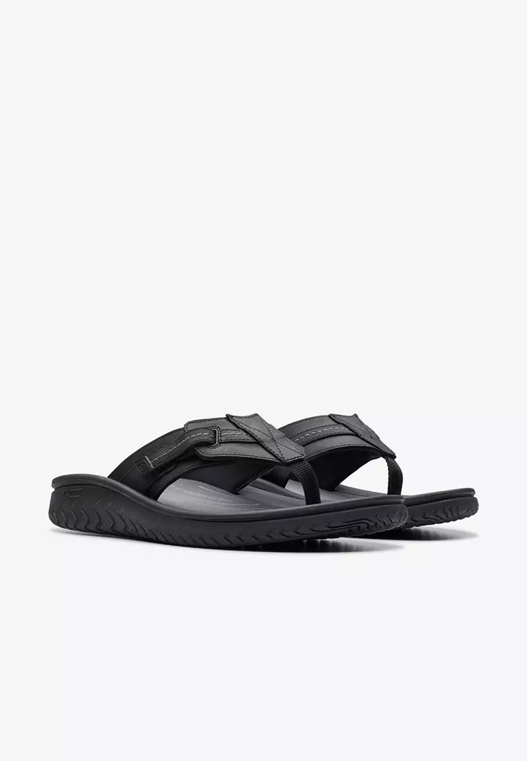 Buy Clarks Wesley Sun Flip Flop Black 2025 Online | ZALORA Philippines