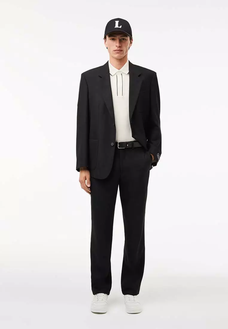 Buy Lacoste Smart Paris Stretch Cotton Contrast Trim Polo Shirt Online ...