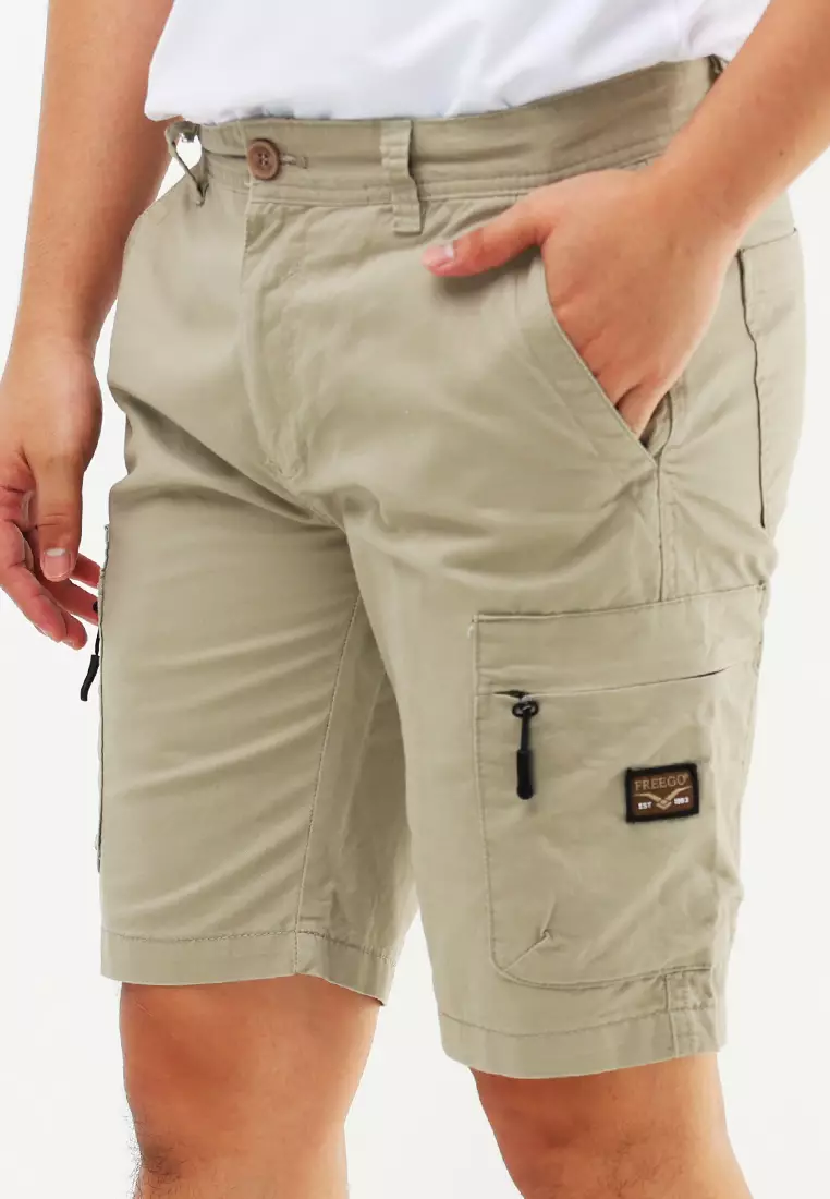 Buy Freego Mens Cargo Shorts 2025 Online | ZALORA Philippines