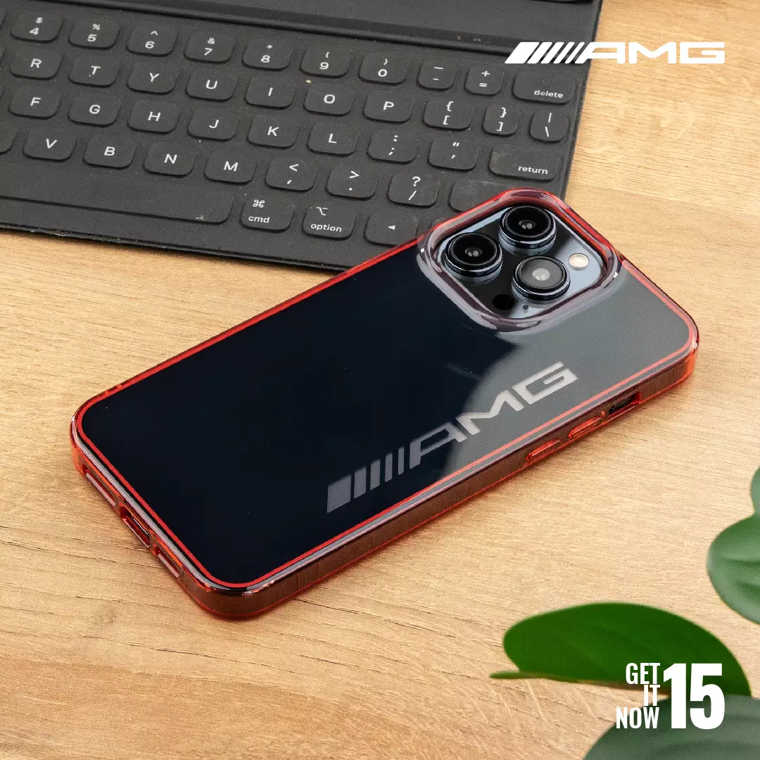 Jual Mercedes-Benz Case IPhone 15 Pro AMG MagSafe D.Lyr Large Logo ...